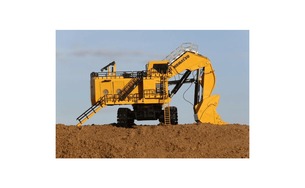 KOMATSU Excavator PC8000-6 Electric with Shovel 電力版本 - 產品介紹 - 元志工程模型館