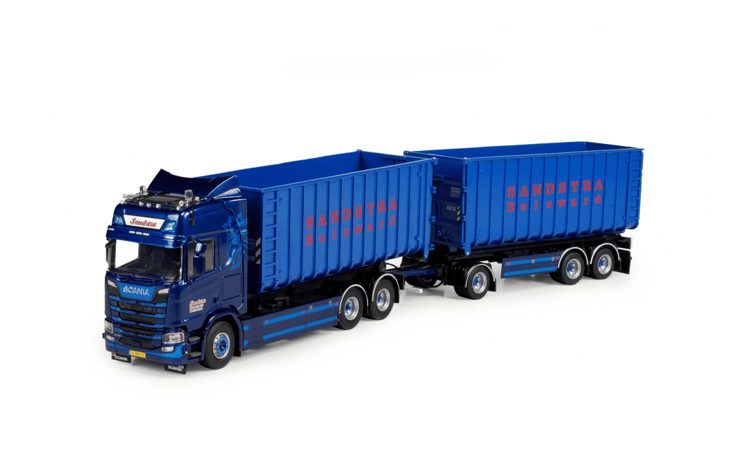 Tekno Scania Next Gen R-serie Highline motorwagen met haakarm afzet ...