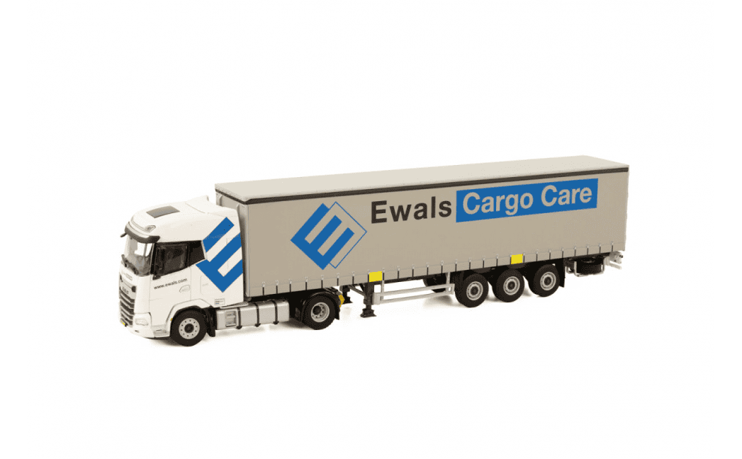 WSI DAF XG 4X2 CURTAINSIDE TRAILER - 3 AXLE EWALS CARGO CARE B.V. 01 ...