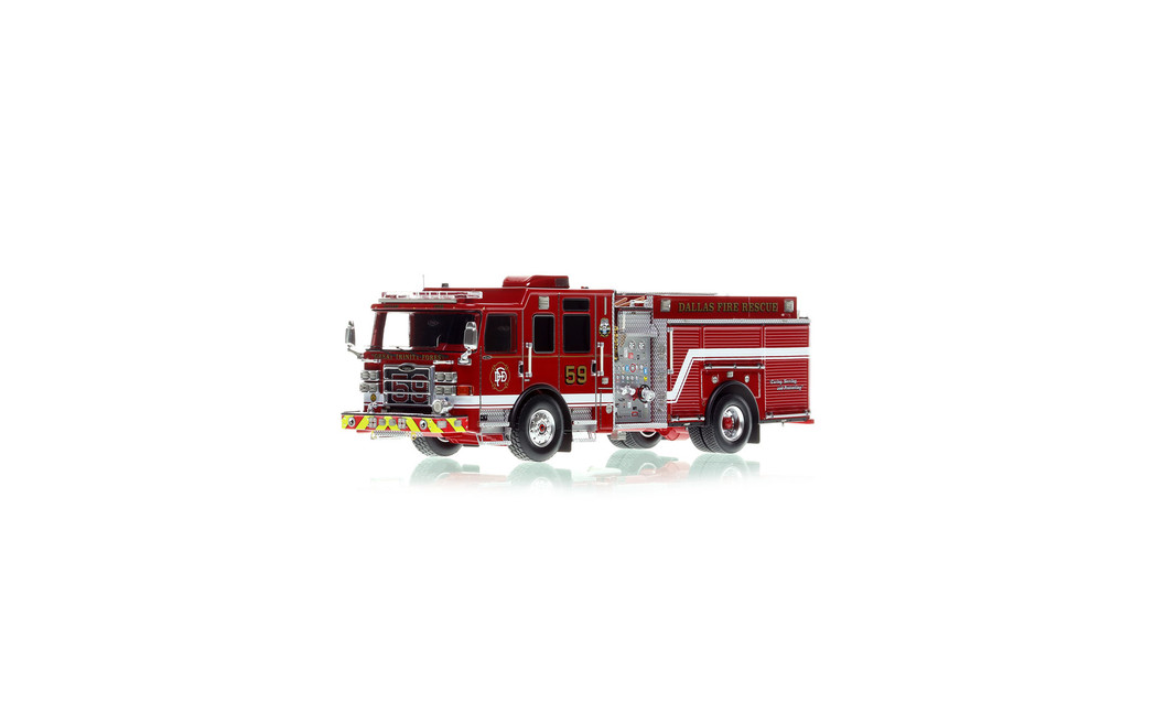Fire Replicas 消防車模型 DALLAS FIRE-RESCUE 2022 PIERCE ENFORCER ENGINE 59 ...