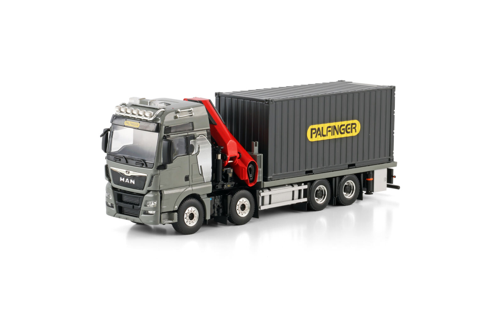 WSI MAN TGX XXL EURO 6C (FACELIFT) RIGED FLATBED TRUCK 8X4 WITH ...