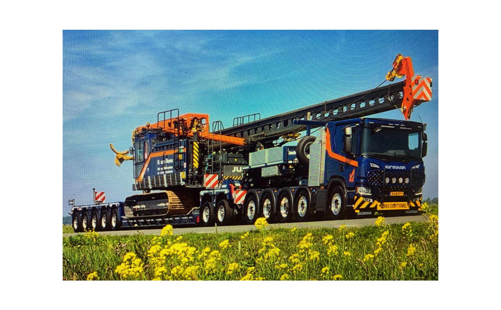 WSI SCANIA P LOW CP20 10X4 LOW LOADER WITH DOLLY 2 AXLE - 5 AXLE H. van ...